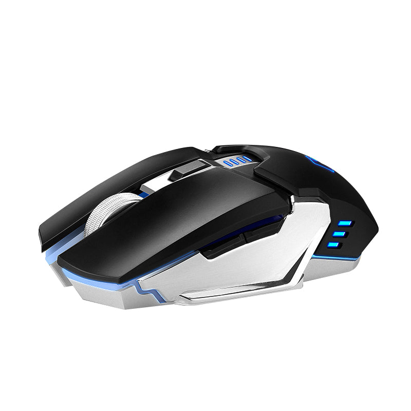 Wireless LED Backlit Gaming Keyboard and Mouse Combo Rechargeable For ...